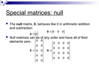 Linear Systems and Matrices Finite Mathematics 1 | PPT