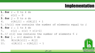 Linear timesorting | PPT