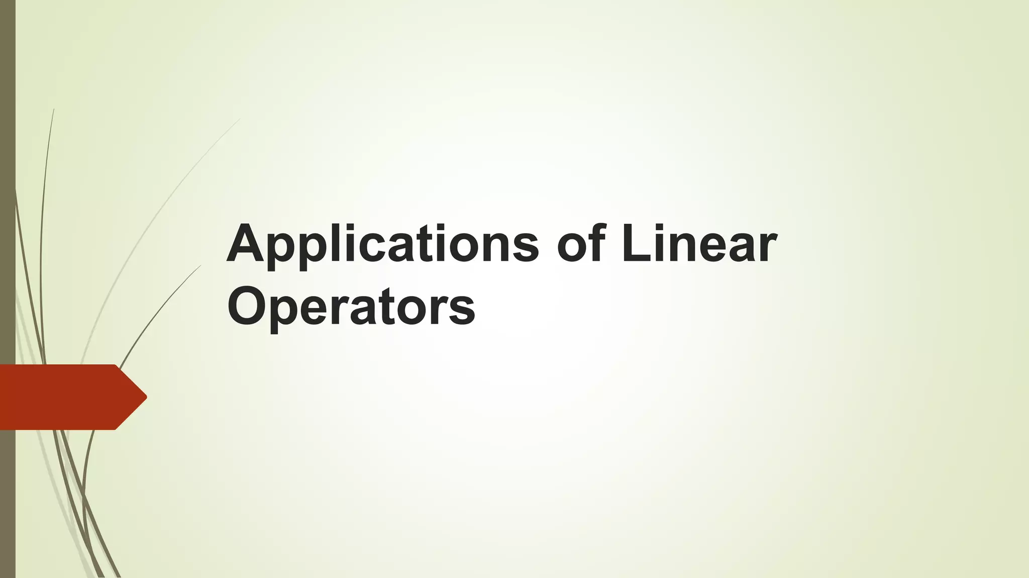Linear transformation and application | PPTX