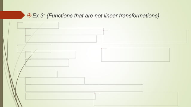 Linear transformation and application | PPTX