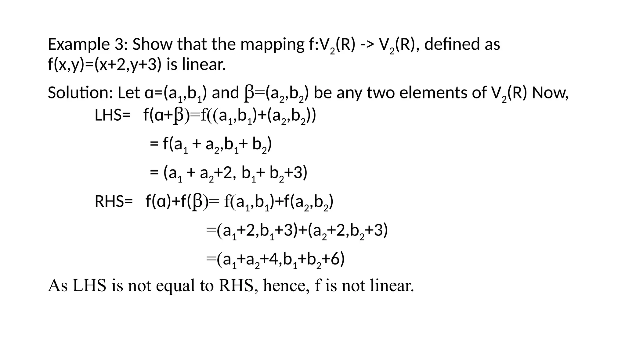 Linear Transformations.pptx linear trans | PPT