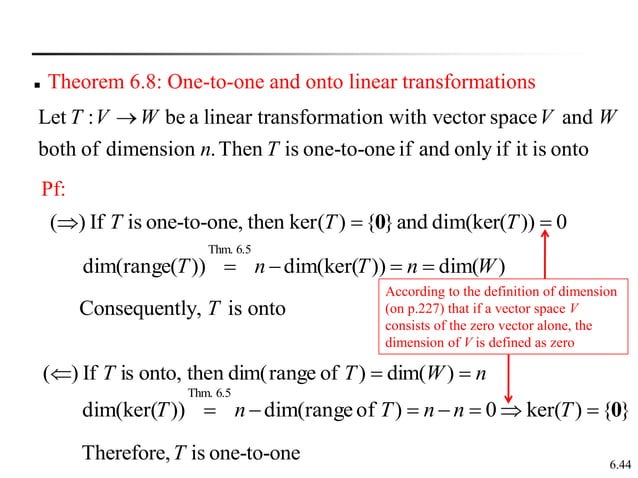 Linear transformations and matrices | PDF