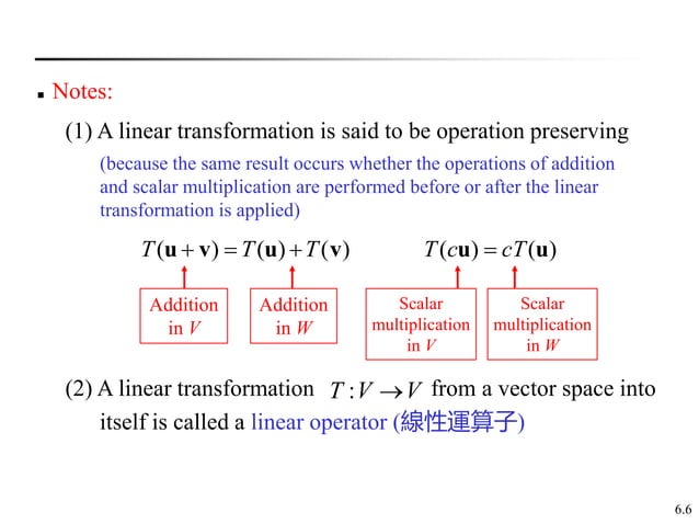 Linear transformations and matrices | PDF