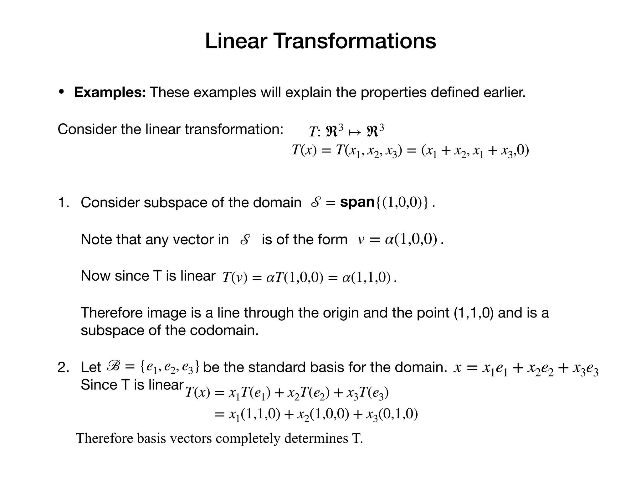 Linear Transformations Part1 Pdf