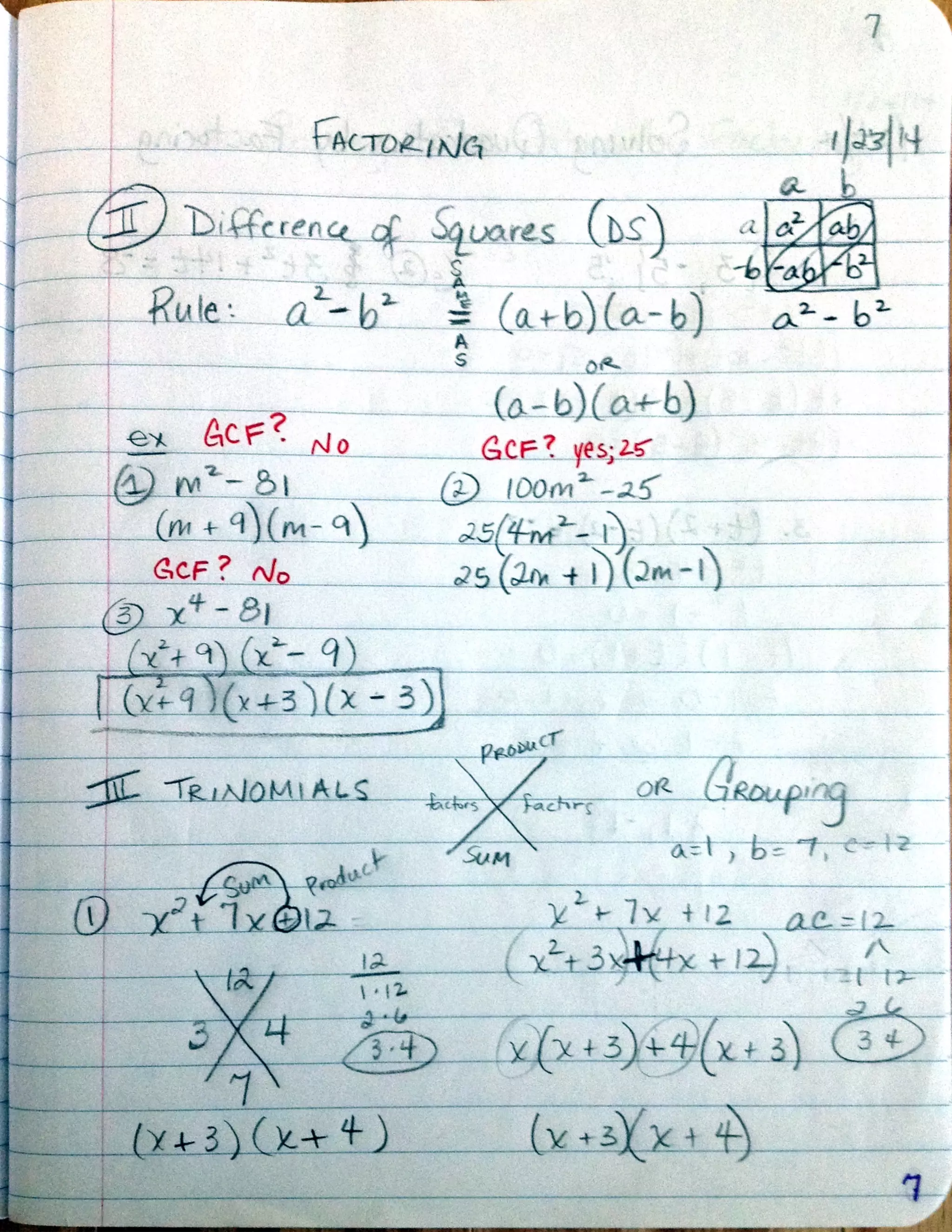 Linear vs. quadratic | PDF