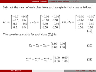 Linear vs. quadratic classifier power point | PPT