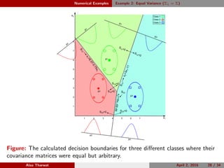 Linear vs. quadratic classifier power point | PPT
