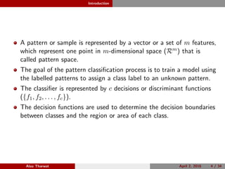 Linear vs. quadratic classifier power point | PPT
