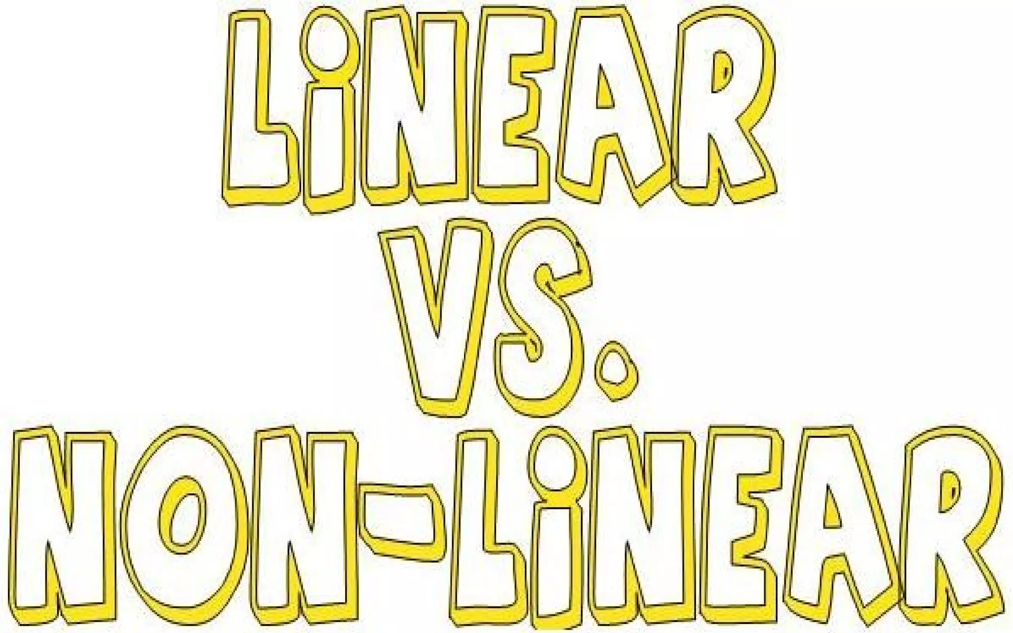 English 9 - Linear vs. Non-Linear Text | PPT