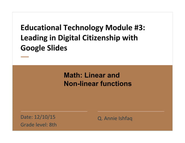 Linear vs non linear (1) | PDF | Technology & Computing