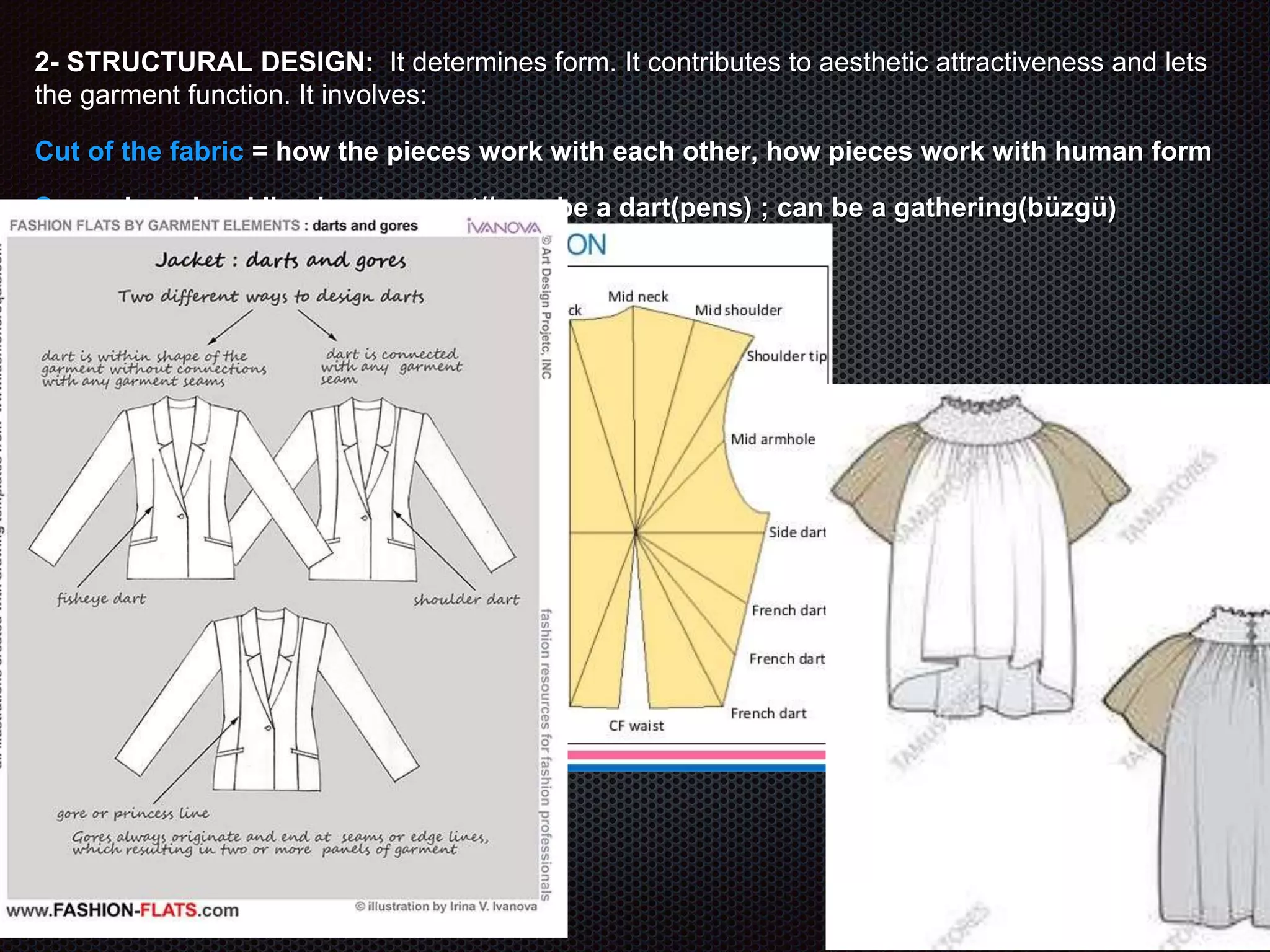 Line as fashion design element | PPTX