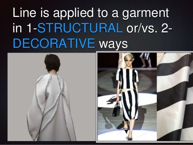 Line as fashion design element