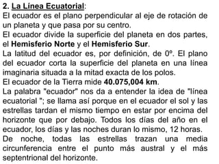 LINEAS TERRESTRES Y COORDENADAS GEOGRAFICAS.ppt
