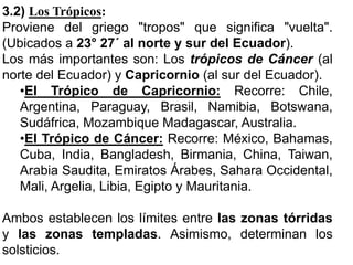 LINEAS TERRESTRES Y COORDENADAS GEOGRAFICAS.ppt