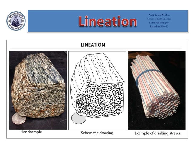 Lineation | PPTX | Geology | Science