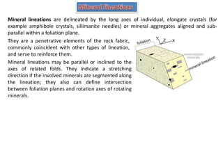 Lineation | PPTX | Geology | Science