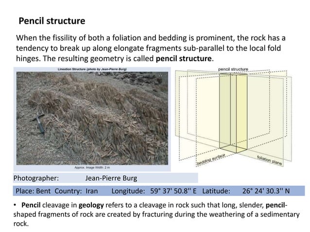 Lineation | PPTX | Geology | Science