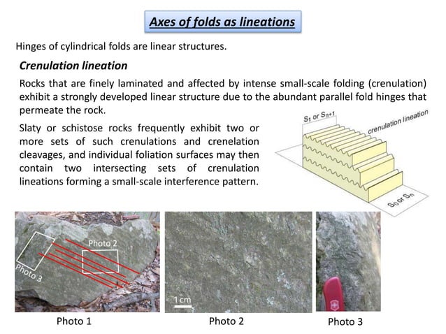 Lineation | PPTX | Geology | Science