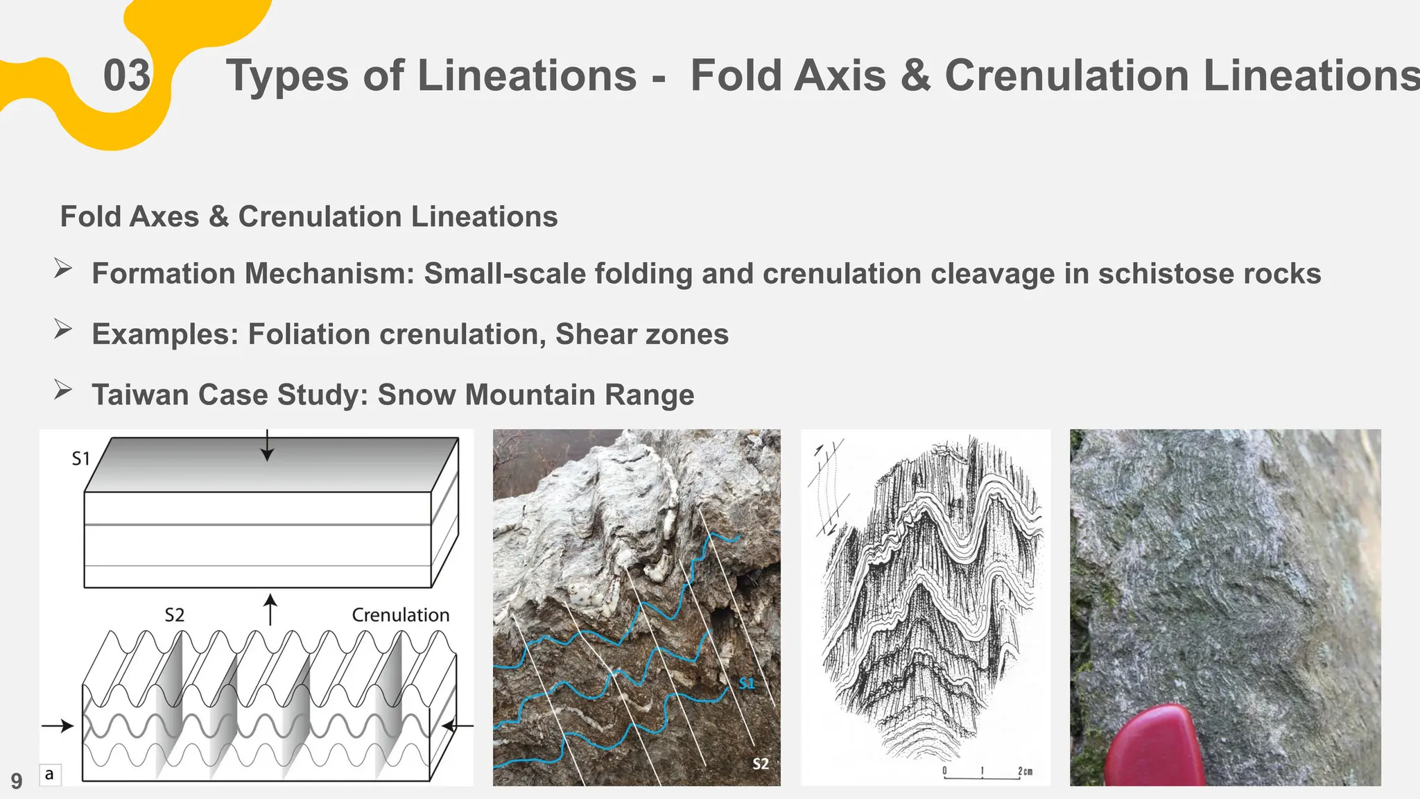 Lineation of Geology - Power Point Slide | PPTX