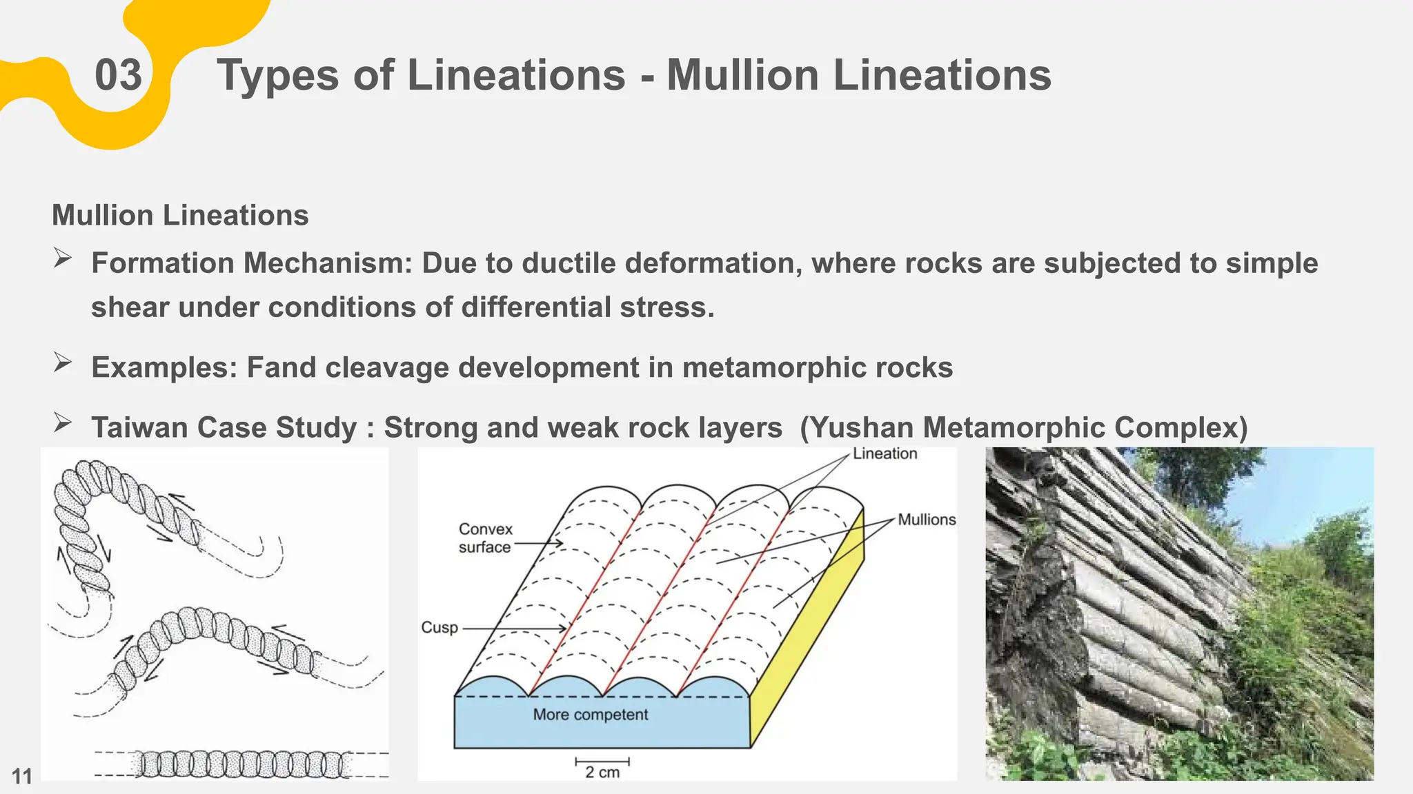Lineation of Geology - Power Point Slide | PPTX