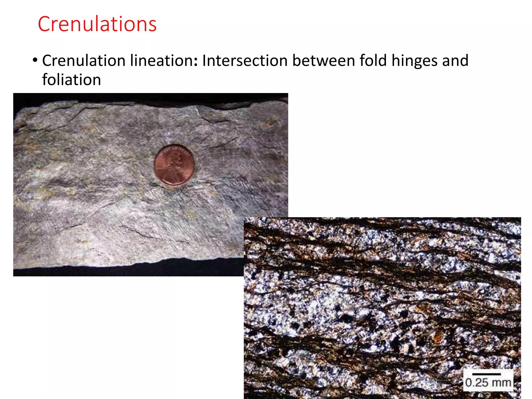 Lineation and foliation | PPTX