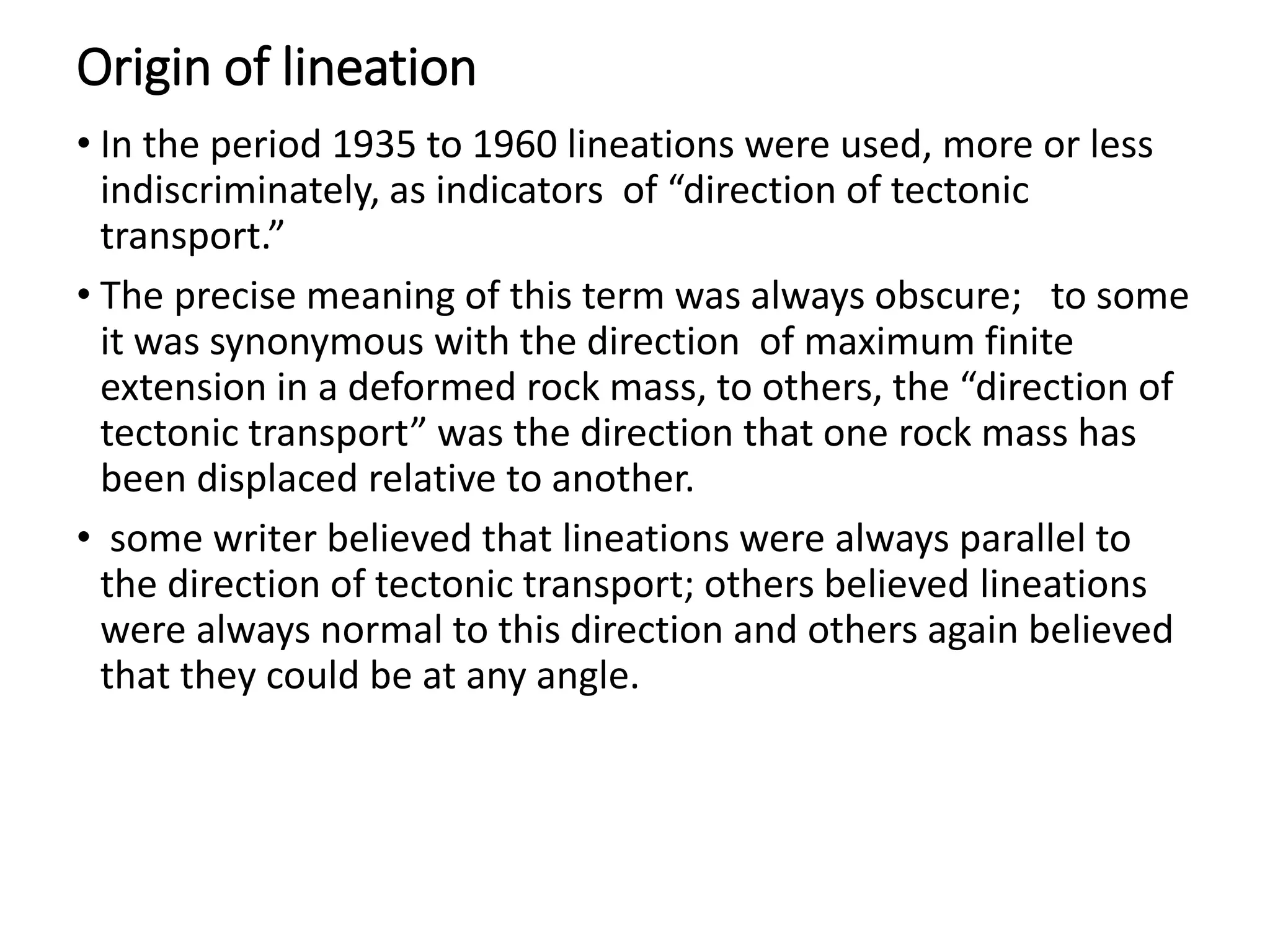 Lineation and foliation | PPTX