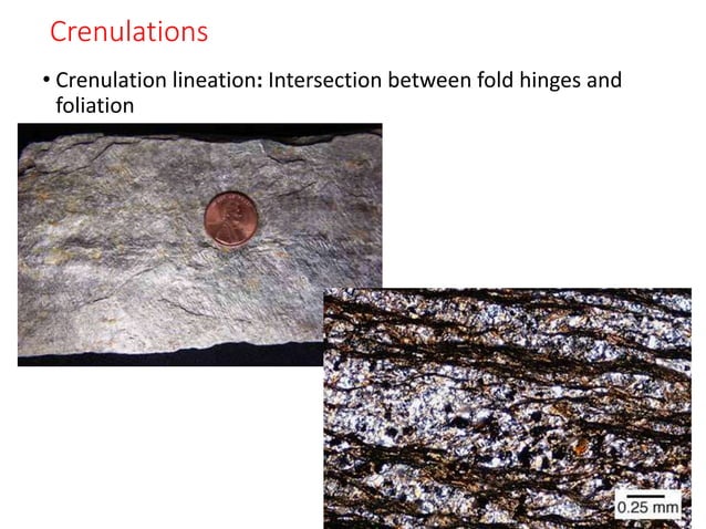 Lineation and foliation | PPTX | Geology | Science