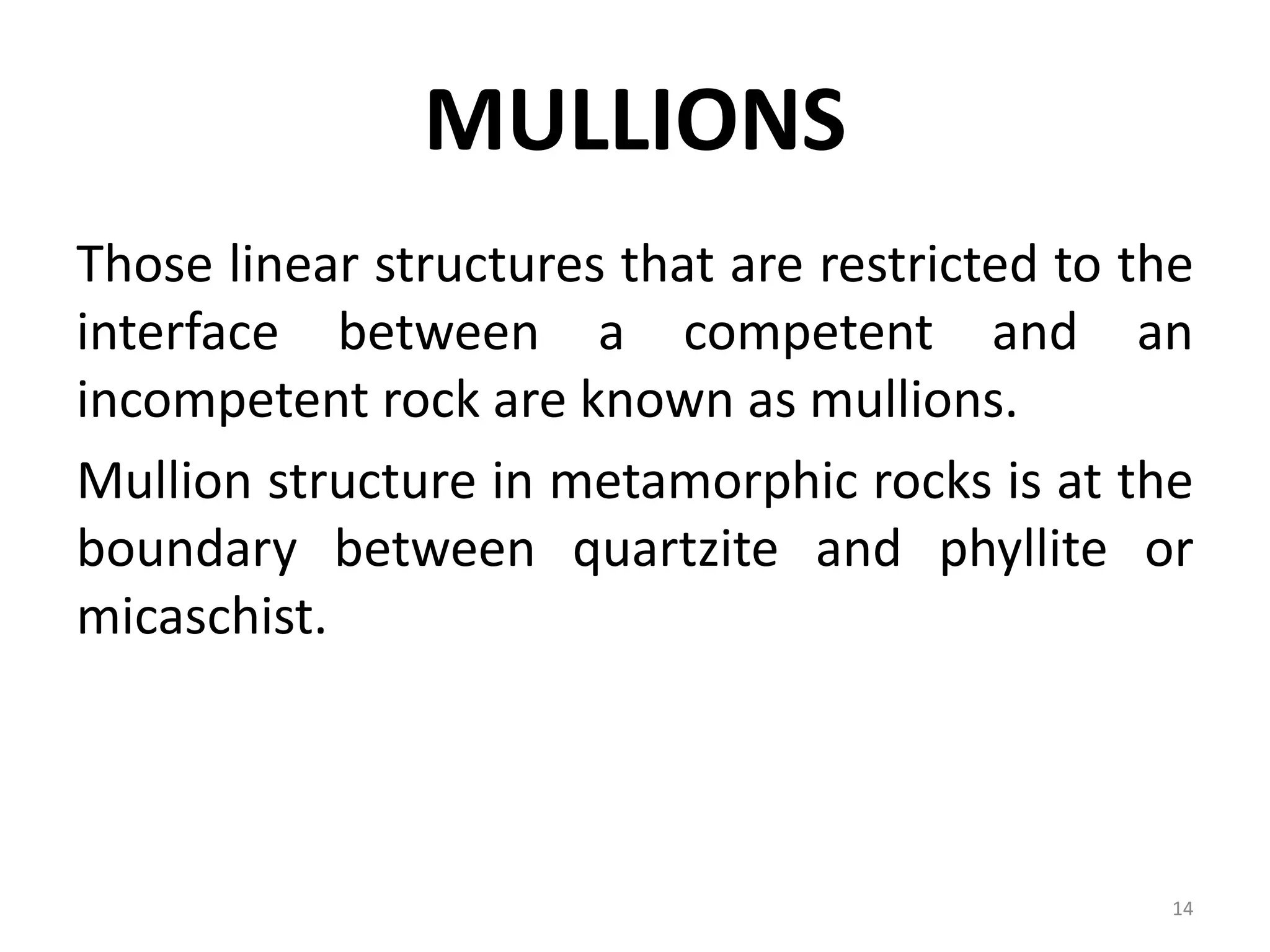 Lineation and their types | PPTX