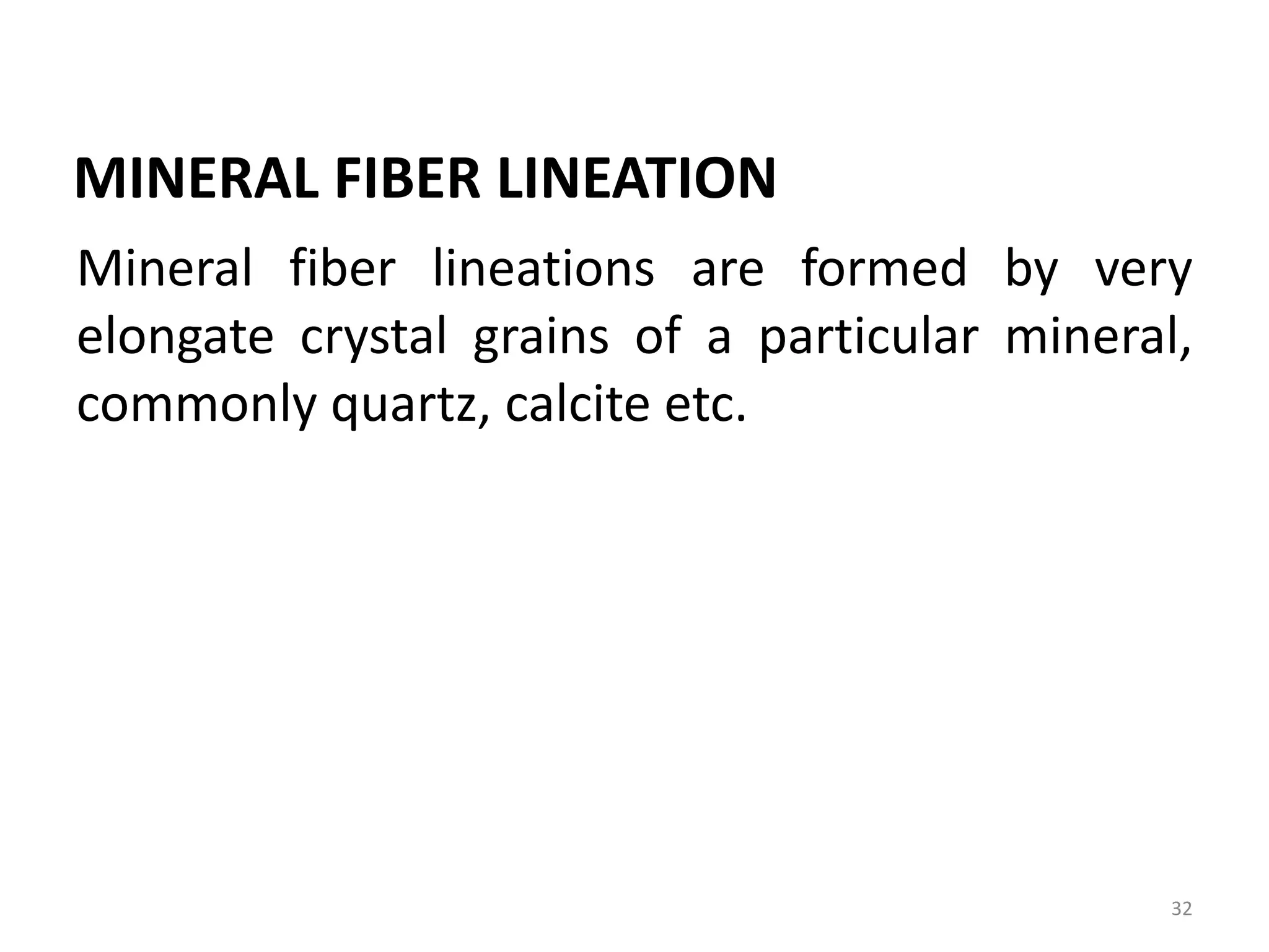 Lineation and their types | PPTX