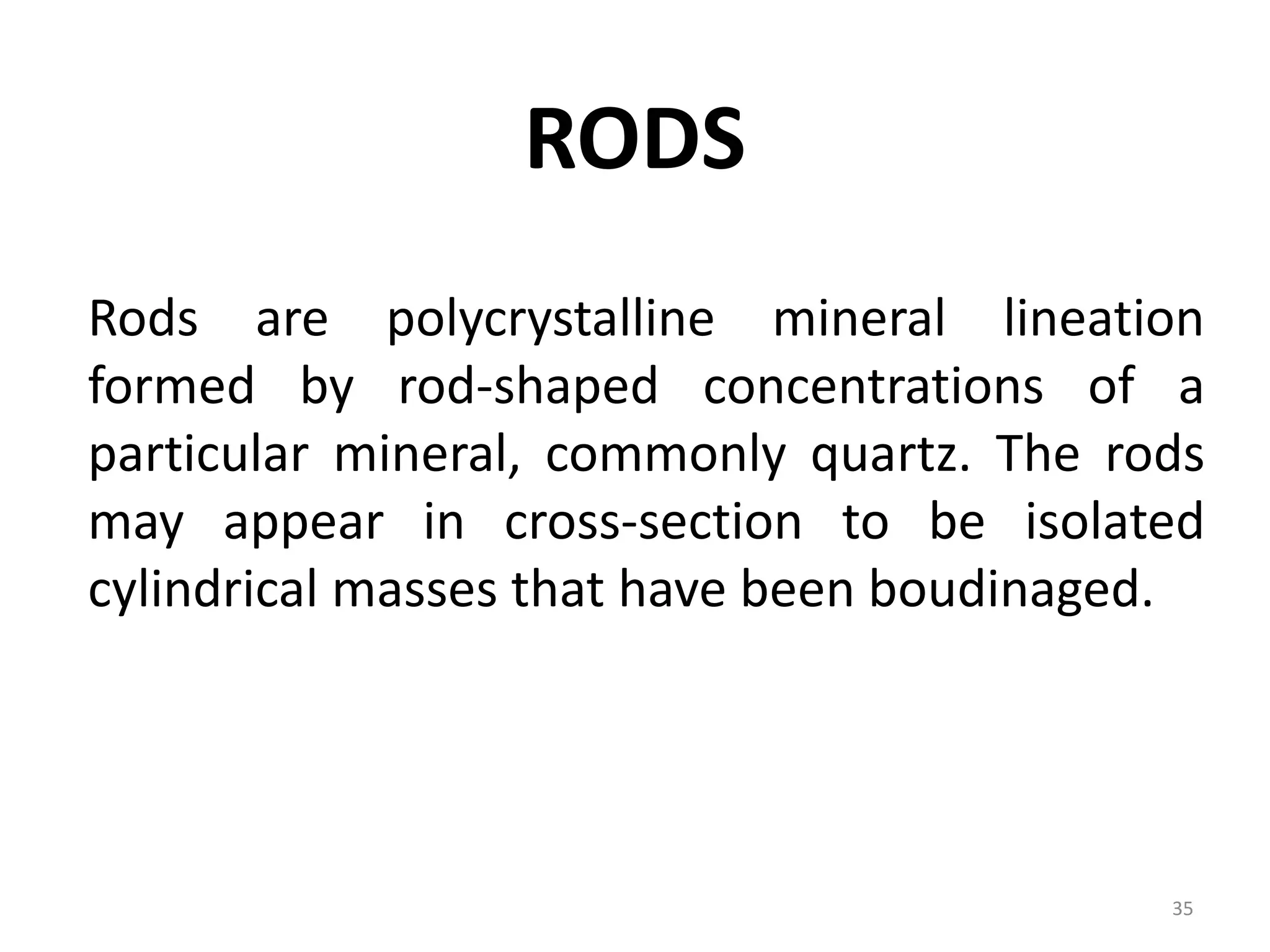 Lineation and their types | PPTX