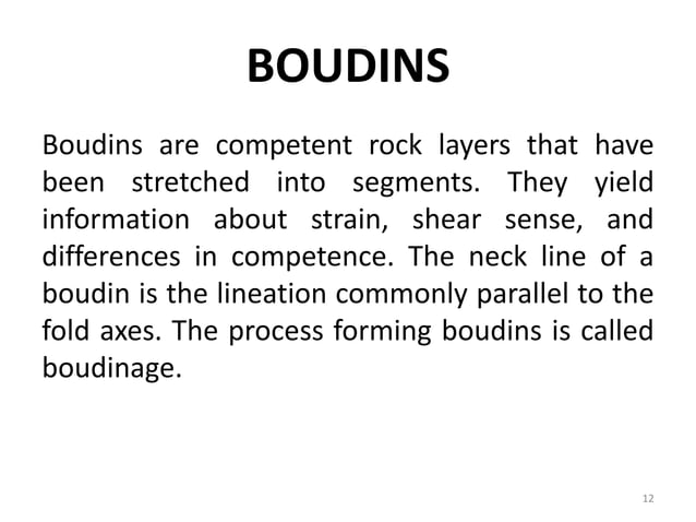 Lineation and their types | PPTX | Geology | Science