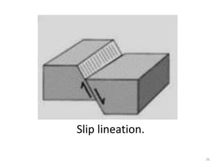 Lineation and their types | PPT