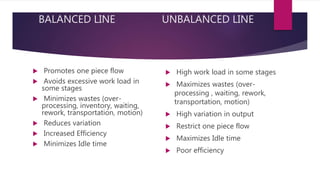 Line balancing | PPTX