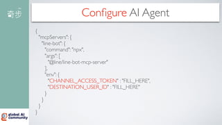 LINE Bot 🤝 MCP - The Future of AI Agent | PDF