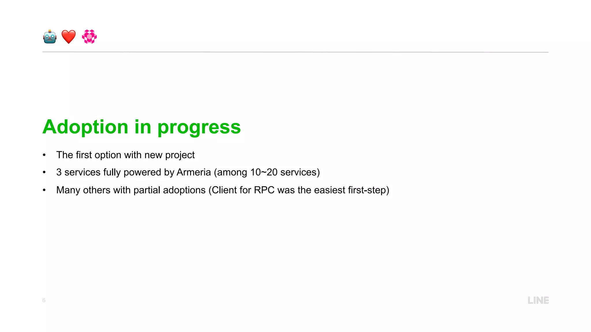 LINE Bot API with Armeria | PPT