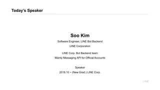 LINE Bot API with Armeria | PPT