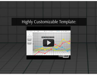 Creative Line Chart Template | PPT