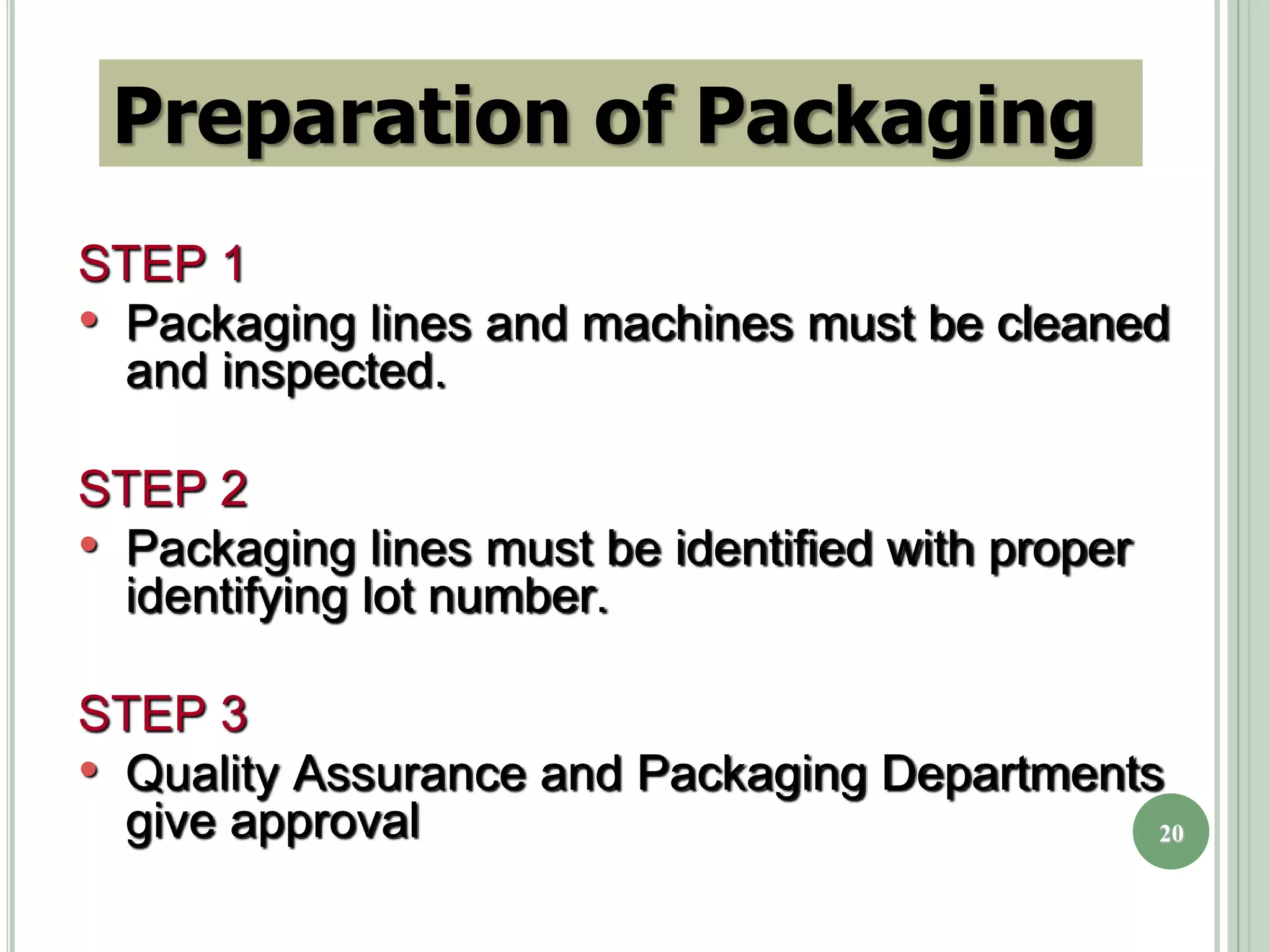 Line clearance basic | PPT
