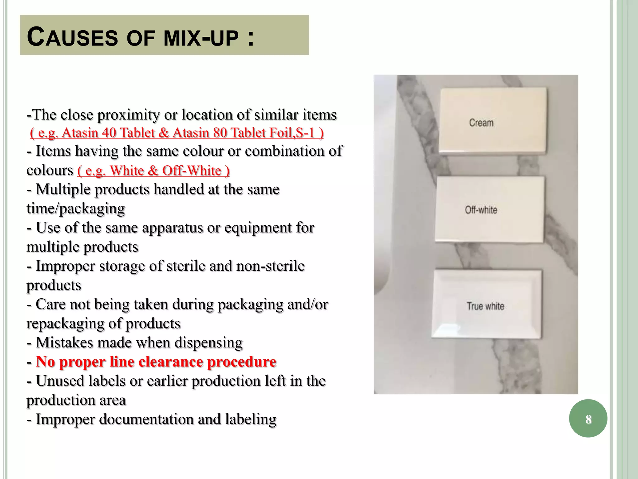 Line clearance basic | PPT