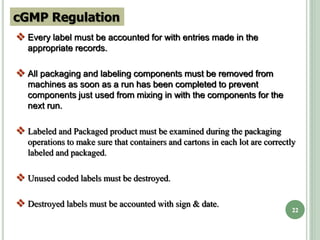 Line clearance basic | PPT