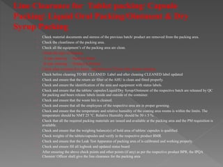 Line clearrance | PPTX