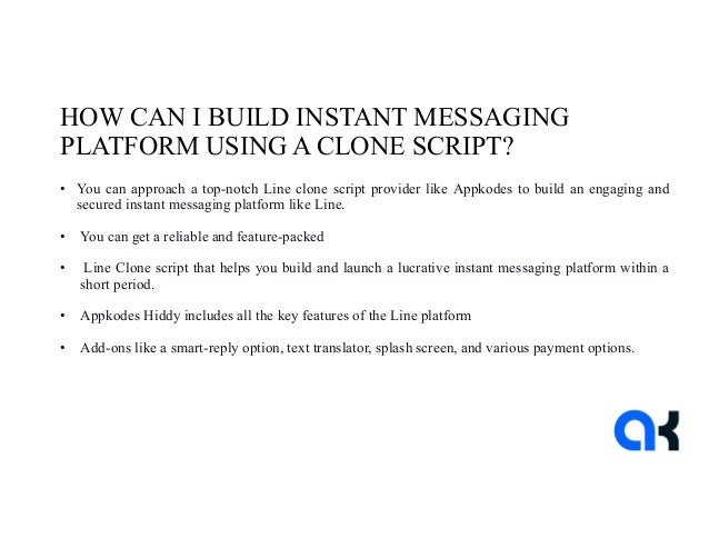 Line Clone Script Ppt