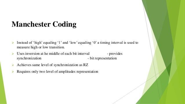Line coding