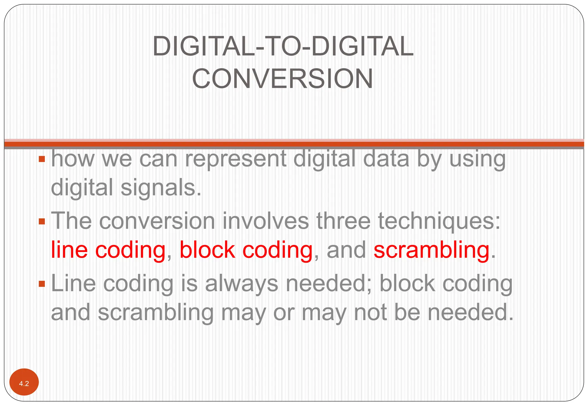 Line_Coding.ppt for engineering students for ug and pg | PPT