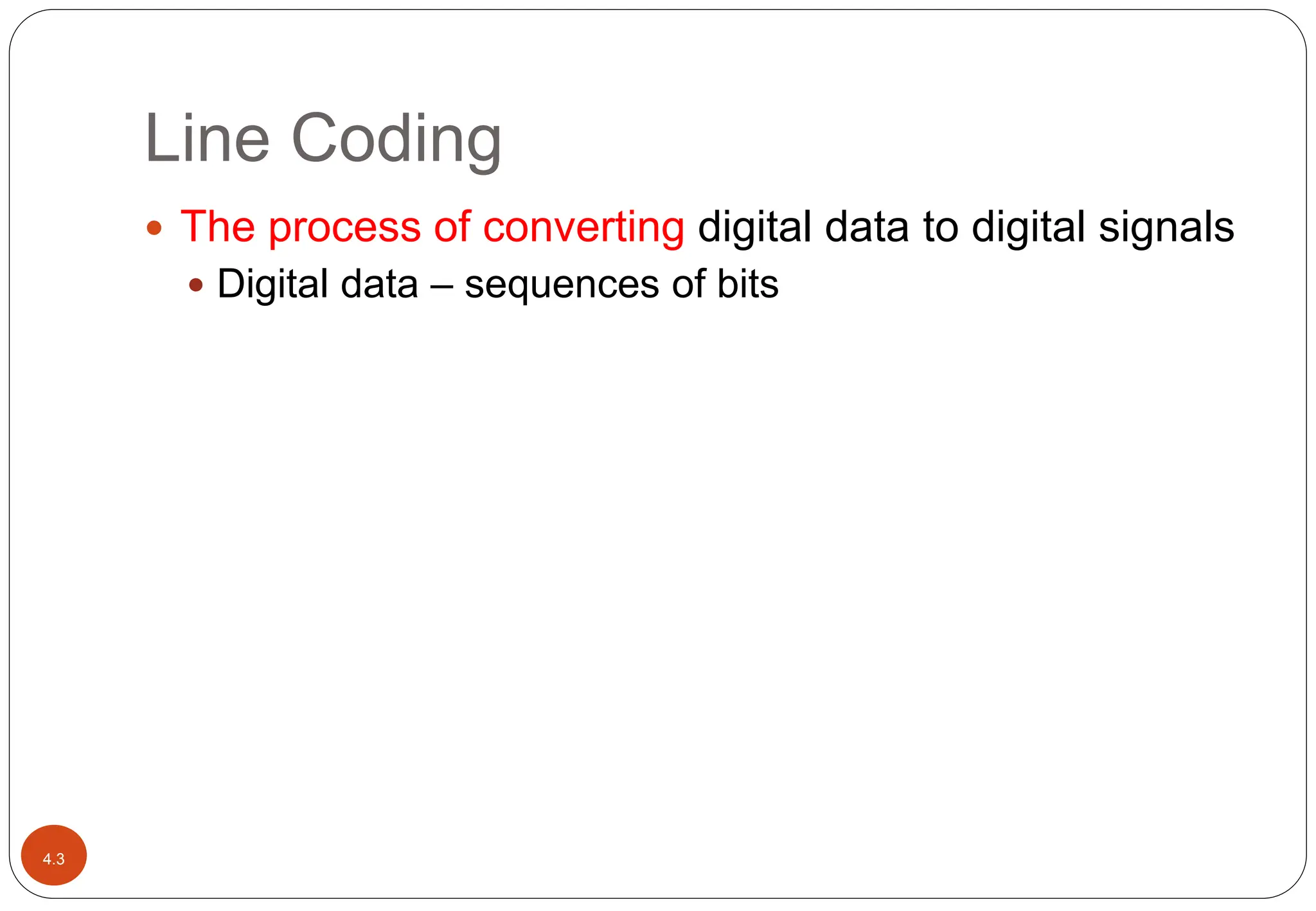 Line_Coding.ppt for engineering students for ug and pg | PPT
