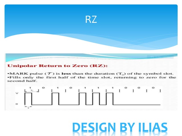 Line coding in networking (1) | PPSX | Programming Languages | Computing