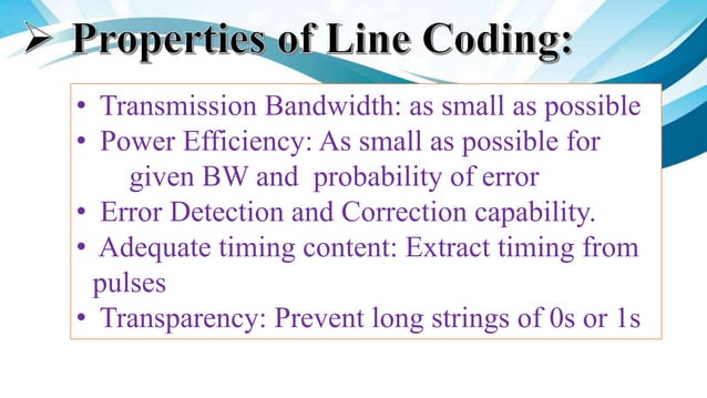 Line coding presentation | PPT