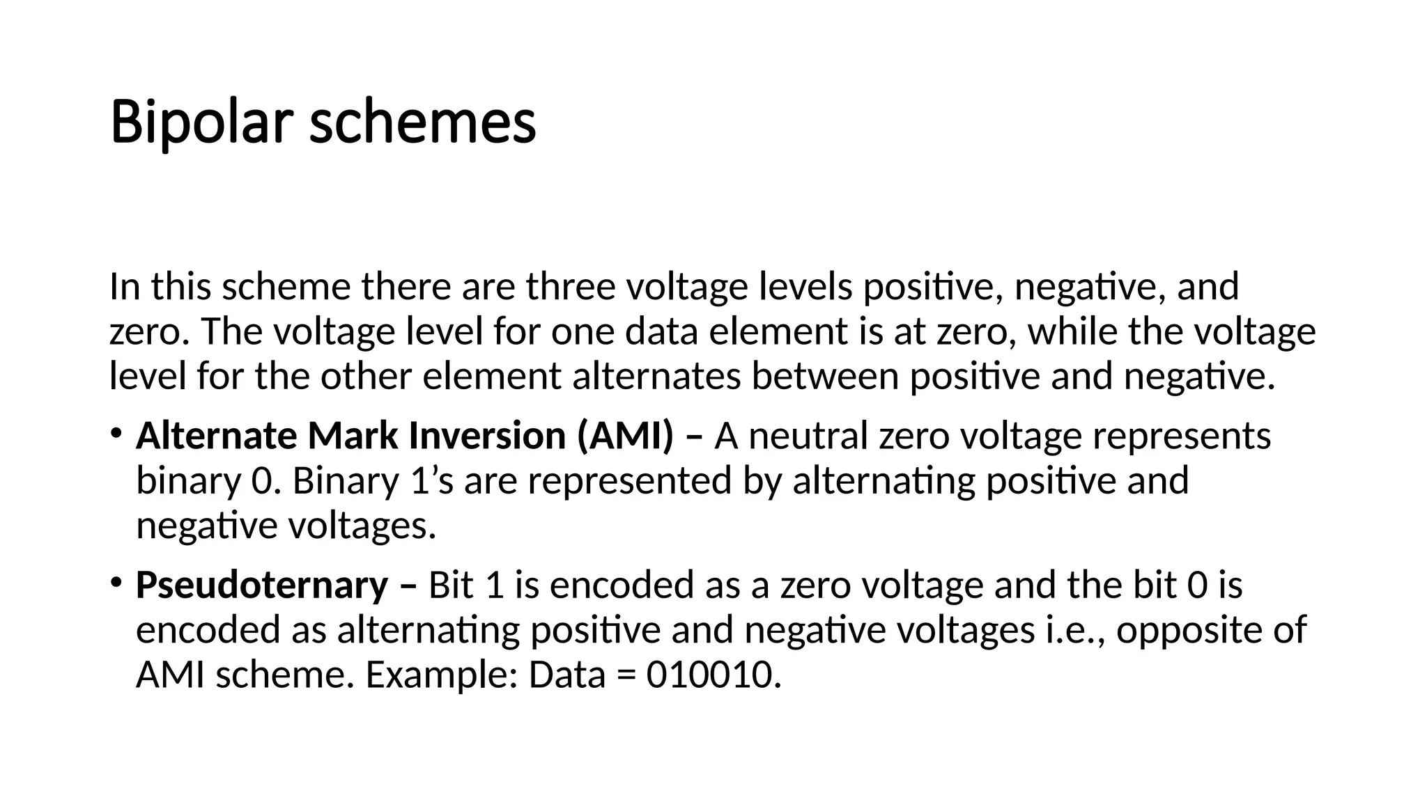 Different LINE CODING SCHEMES and its types.pptx