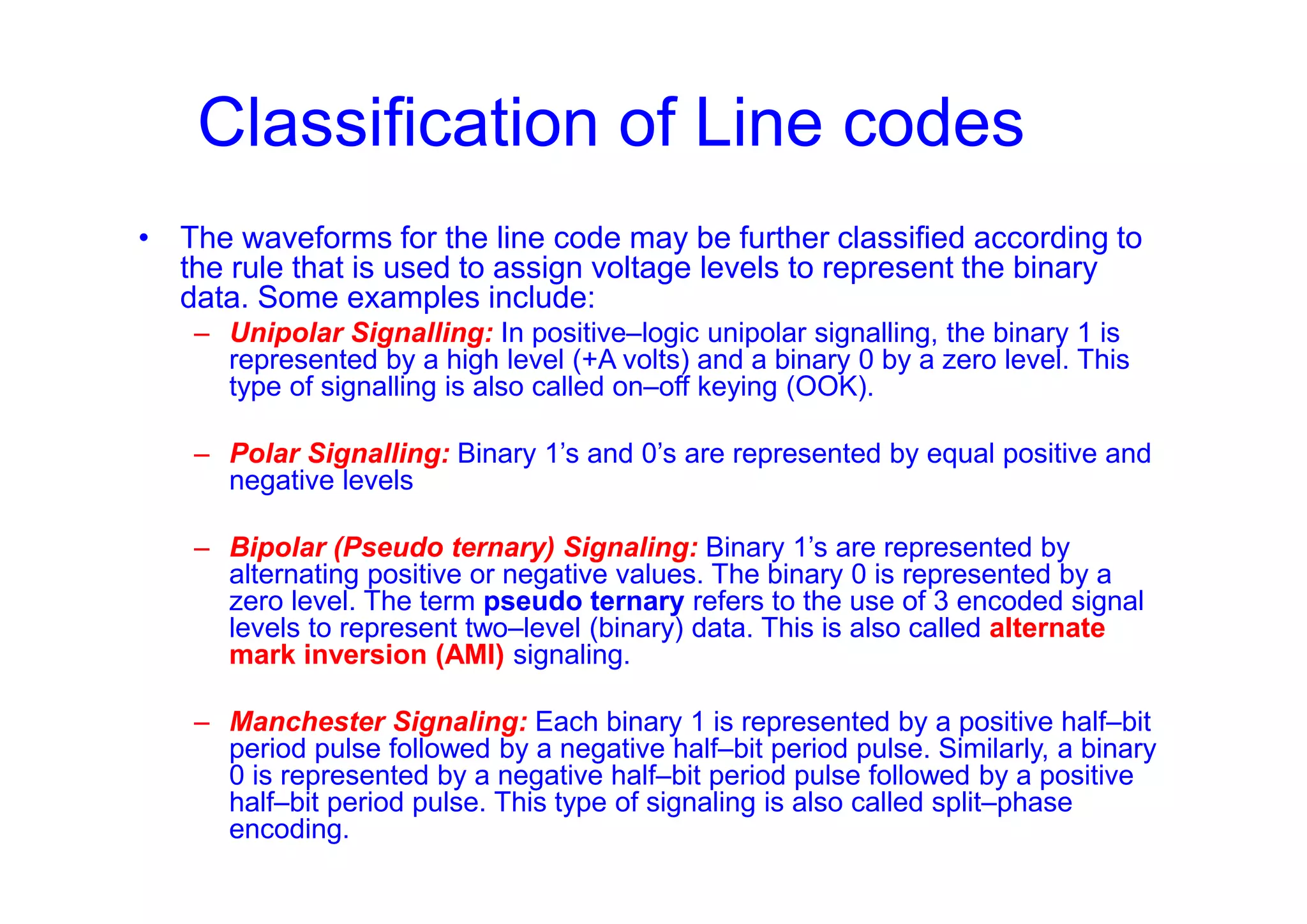 Line coding | PDF