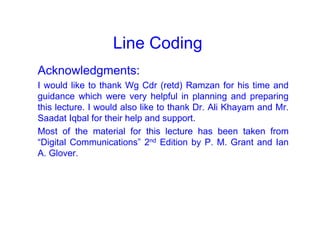 Line coding | PDF